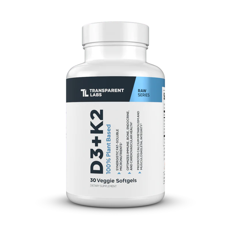 Transparent Labs D3+K2